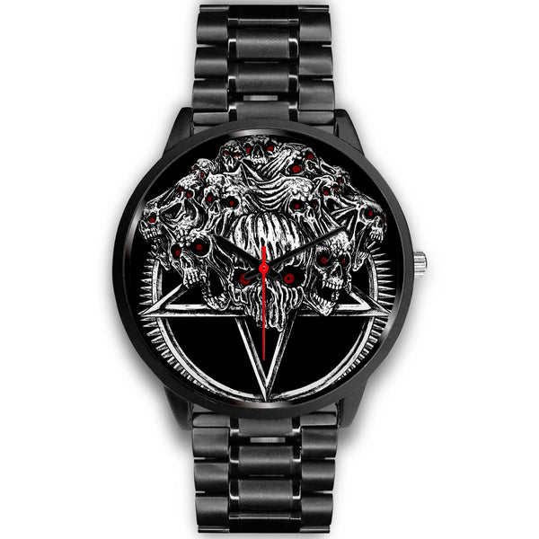 Pentagram Skull Watch – blended extreme